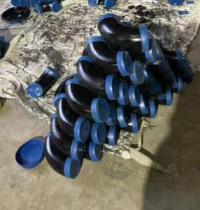 China 90 Degree Carbon Steel Pipe Elbow With Polishing Surface Treatment Customized Size for sale