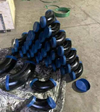 China 90 Degree Carbon Steel Elbow Assembly With Customized Wall Thickness for sale