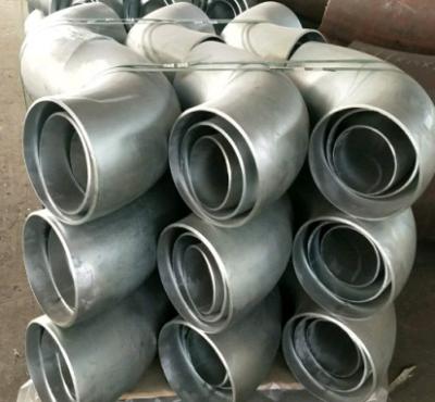 China Customized Size Carbon Steel Pipe Elbow For Connecting Pipes for sale