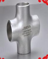 China Galvanized Pipe Cross Fitting Butt Welded SCH 20 Carbon Steel 1/2-48 Inch for sale