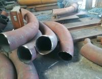 China 45 90 Degree Carbon Steel Bend A420 Micro Exhaust Fitting 3D 5D for sale