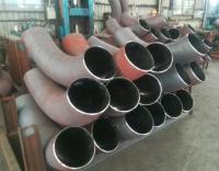 China 45 90 Degree Carbon Steel Bend A420 Micro Exhaust Fitting 3D 5D for sale