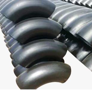 China LR BW ASTM A234 WPB Elbow , Schedule 40 90 Degree Elbow for sale