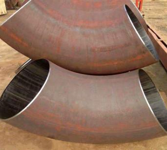China ASME B16.9 Carbon Steel 90 Degree LR Elbow 1/2-96 Inch SCH40 Seamless Butt Weld Pipe Fitting for sale