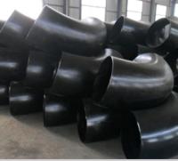 China ASTM A234 WPB Carbon Steel Pipe Elbow 90 Degree Sch40 High Pressure Butt Weld Fitting for sale