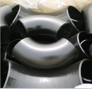 China ASTM A234 WPB Carbon Steel Pipe Elbow 90 Degree Sch40 High Pressure Butt Weld Fitting for sale