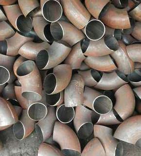 China 3 Inch Carbon Steel Pipe Elbow Butt Welding Sch40 90 Degree ANSI A234 WPB for sale