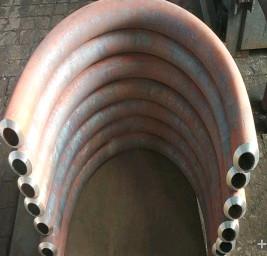 China A181 Gas Pipe 180 Degree Bend 3D Seamless SCH80s 6 Inch for sale