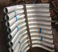 China Sch 40 Butt Weld Bend , 45 90 180 Degree Pipe Bend Long Radius for sale