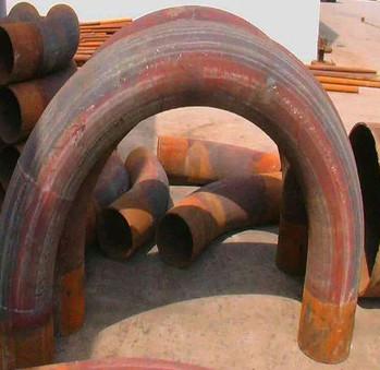 China Carbon Steel Seamless Pipe Bend SCH10 1/2-48in ASTM A234 WPB for Oil Pipeline for sale