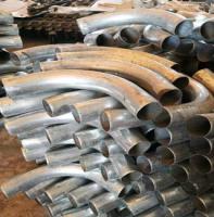 China 3d 5d 8d Induction DN15 Carbon Steel Bend Butt Weld Pipe Fitting for sale