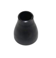 China ANSI B16.9 Seamless Carbon Steel Reducer DN50 Black Painting Pipe Fitting 2 Inch for sale