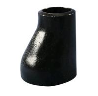 China SGS Metal Pipe Reducer , Black Painting MS Eccentric Reducer Pipe Fitting for sale