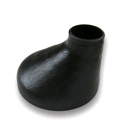 China SGS Metal Pipe Reducer , Black Painting MS Eccentric Reducer Pipe Fitting for sale