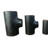 China 12Cr1MoV Galvanized Carbon Steel Pipe Tee XXS for Shipbuilding 1/2-48 Inch for sale