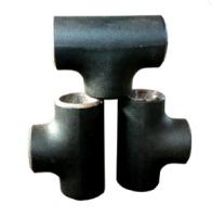 China Seamless A105 Equal Tee Pipe Fitting 3 Way For Oil Gas Process for sale