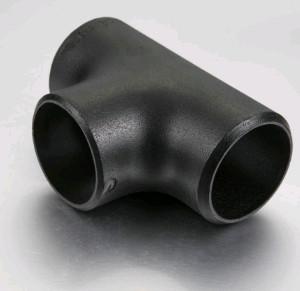 China A234 WPB Seamless SCH40 Carbon Steel Pipe Tee ANSI B16.9 1/2-48 Inch for sale