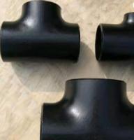 China Level End ASME B16.9 Steel Pipe T Connector Butt Welded Pipe Fitting API for sale