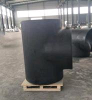 China Sch 40 ANSI B16.9 Carbon Steel Tee Butt Weld Straight Pipe Fitting 1/2-72 Inch for sale