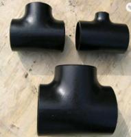 China DIN Steel Butt Weld Tee , Equal Galvanized Pipe Tee Seamless for sale