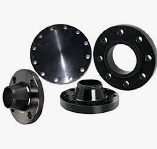 China ASTM A105 Forged Weld Neck Flange SCH60 Carbon Steel Pipe Flange ANSI B16.5 for sale