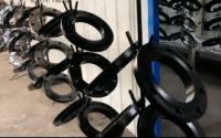 China Forged A105 ASTM Carbon Steel Weld Neck Flange 1/2-24 Inch Pipe Connection for sale