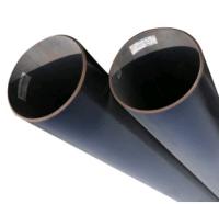 China A106 Epoxy Coated Black Carbon Steel Pipe Fire Fighting 12M Length for sale
