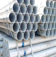 China Hot Rolled Galvanized Carbon Steel Pipe 0.6mm Thickness 1.5 Inch for Chilled Water for sale