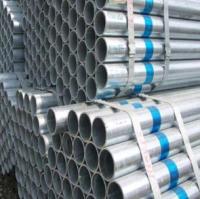 China Hot Rolled Galvanized Carbon Steel Pipe 0.6mm Thickness 1.5 Inch for Chilled Water for sale