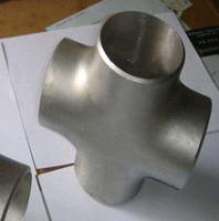 China DIN 2605 Carbon Steel 4 Way Cross Tee Pipe Connector SCH10 SCH40 DN15 DN1200 for sale