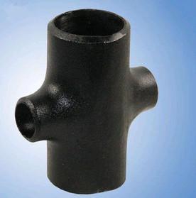 China A420 WPL6 Carbon Steel Cross 4 Way Tee Pipe Fitting High Pressure 1/2-60inch for sale