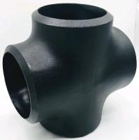 China ASME B16.9 Carbon Steel Butt Weld Cross 1/2-48 Inch Seamless Pipe Fitting for sale