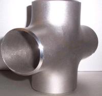 China Customized A234 WPB Carbon Steel Cross SCH 80 Thick Wall 4 Way Pipe Fitting for sale