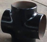 China ASME B16.9 Carbon Steel Butt Weld Cross 1/2-48 Inch Seamless Pipe Fitting for sale