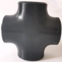 China ASTM A420 WPL6 Seamless Carbon Steel Cross Pipe Fitting OD15mm for Oil Gas Process for sale