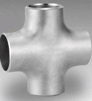 China ASTM A420 WPL6 Seamless Carbon Steel Cross Pipe Fitting OD15mm for Oil Gas Process for sale