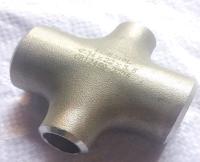 China A420 WPL6 Carbon Steel Cross 4 Way Tee Pipe Fitting High Pressure 1/2-60inch for sale