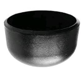 China Hot Dipped BS 1387 Carbon Steel Pipe Cap Galvanized Pipe End Cap Seamless for sale
