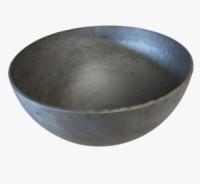 China Q235 Black Carbon Steel Pipe Cap Seamless Mild Steel End Caps 2.0-25.0mm for sale