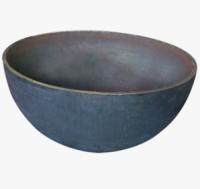 China Q235 Black Carbon Steel Pipe Cap Seamless Mild Steel End Caps 2.0-25.0mm for sale