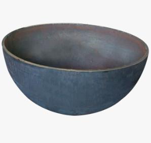 China Q235 Black Carbon Steel Pipe Cap Seamless Mild Steel End Caps 2.0-25.0mm for sale