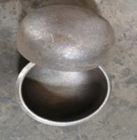 China Carbon Steel Pipe Cap ASTM A53 Straight Seam Welded 1mm to 80mm Wall Thickness for sale