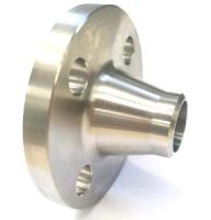 China Forged Nickel Alloy Long Welding Neck Flange 150LB 300LB PN16 PN25 for sale