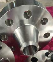 China Forged Nickel Alloy Long Welding Neck Flange 150LB 300LB PN16 PN25 for sale
