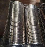 China Nickel Base Alloy NO8825 NO6600 Forged Steel Flange GOST Weld Neck 1/4-100 Inch for sale