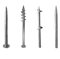 China NZS 1170 1200mm Steel Ground Screw Anchor Hot Dip Galvanized for Pergola Solar Mounting for sale