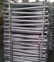 China Solar PV Mounting Steel Earth Screw Ground Anchors ASTM 8inch 600-2000mm Length for sale