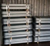 China Hot Dip Galvanized Ground Screw Anchor 76mm OD 3-4mm Thickness for Foundation Construction for sale