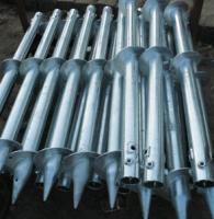 China NZS 1170 1200mm Steel Ground Screw Anchor Hot Dip Galvanized for Pergola Solar Mounting for sale