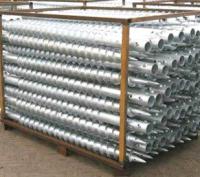 China 160KN Solar Earth Anchor M16 M24 Thread Ground Screws For Fence Posts for sale